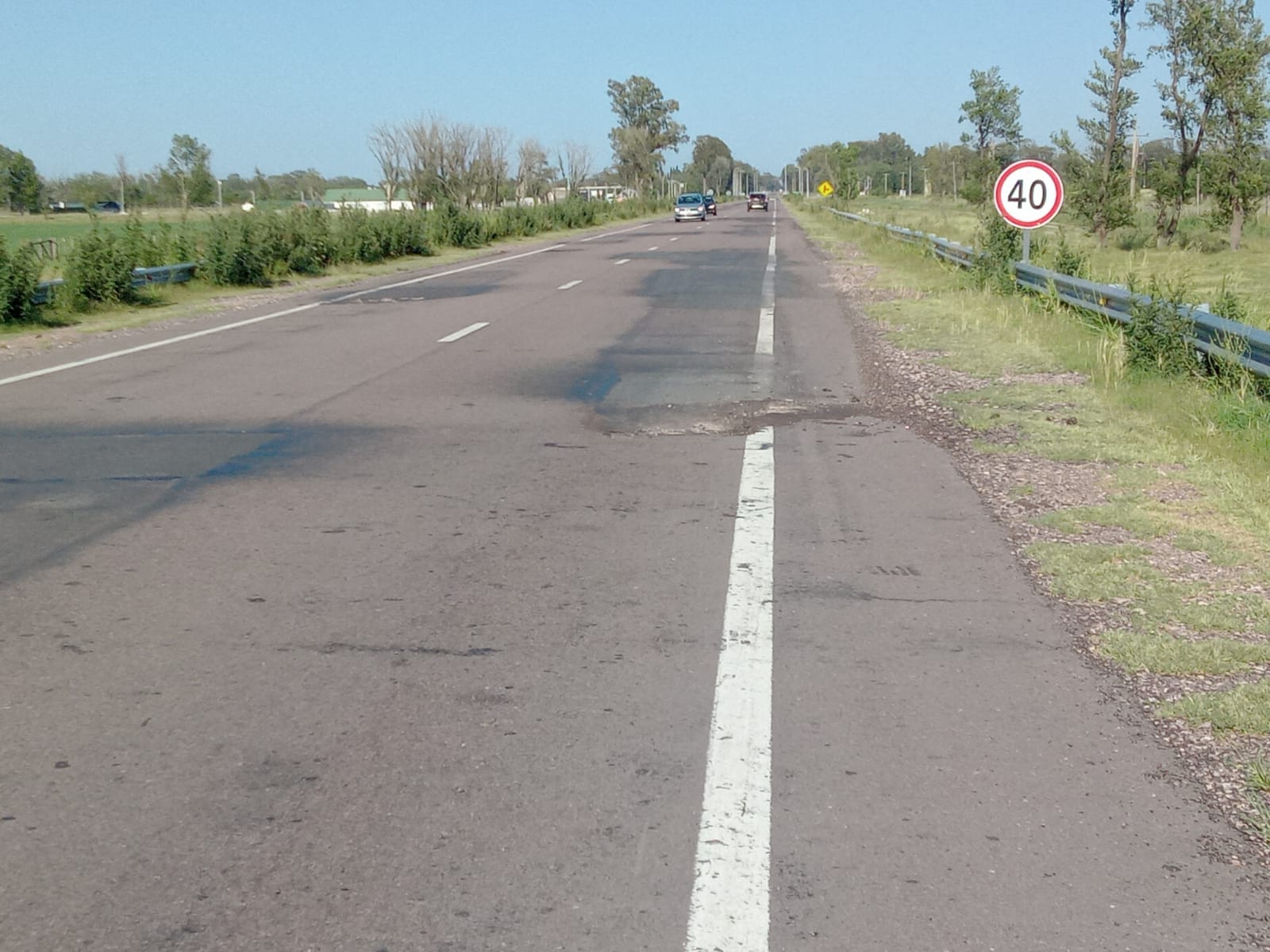 Pergamino: el Intendente busca reparar la ruta 188