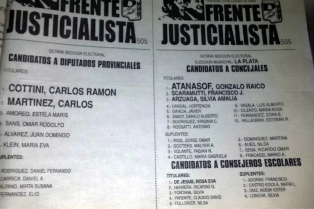 Adorni, el cabeza de lista libertario que fue candidato de Duhalde